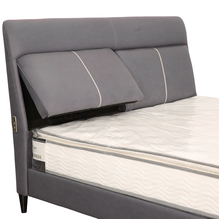 Electric Adjustable Headrest Metal Frame Zero Gravity Smart Bed LE6011 ...